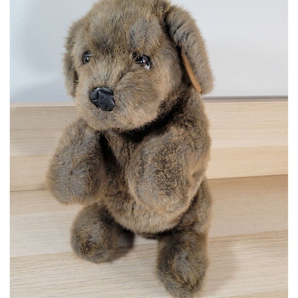 Folkmanis Puppets | Toys | Folkmanis Sitting Dog Hand Puppet Plush ...